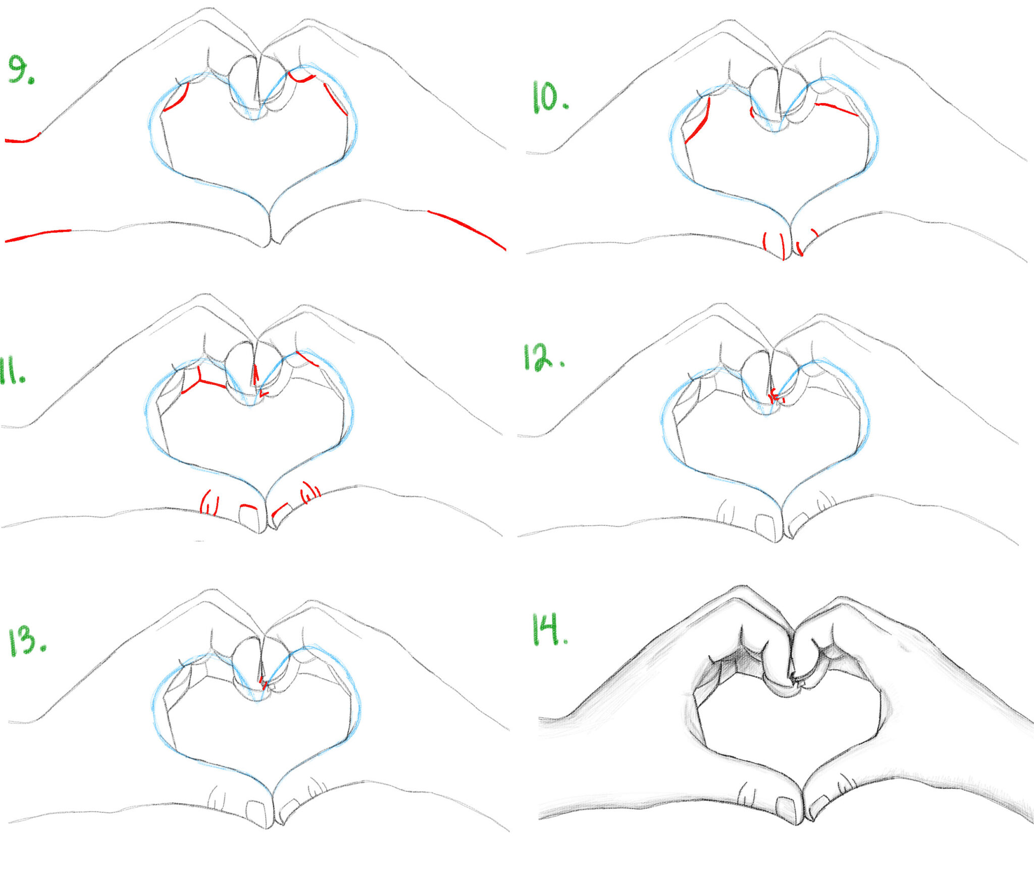 How to Draw Heart Step By Step - For Kids & Beginners