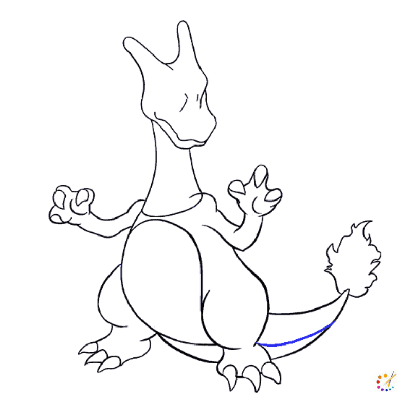 How to Draw Charizard Pokemon Step By Step For Beginners