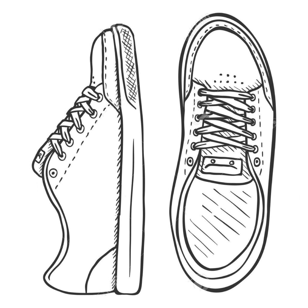 How to Draw Shoes Step By Step - For Kids & Beginners