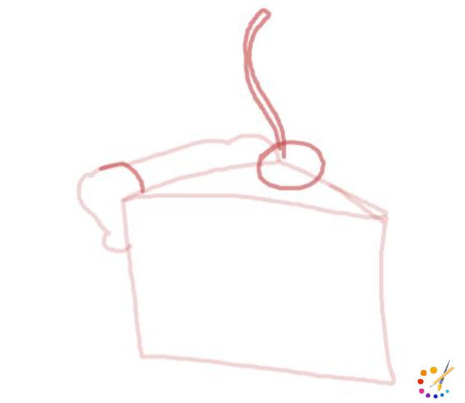 How to draw a Cake Step by Step – For Kids & Beginners