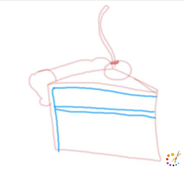 How to draw a Cake Step by Step – For Kids & Beginners