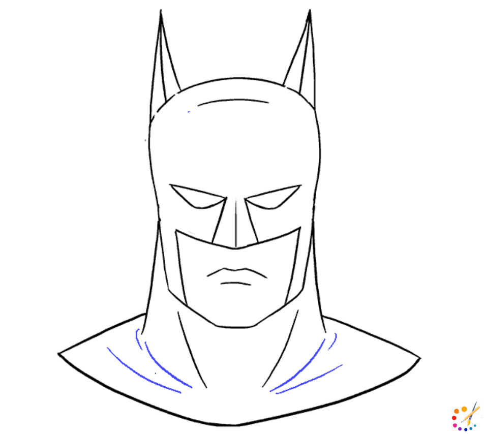 How to Draw Batman Step By Step – For Kids & Beginners