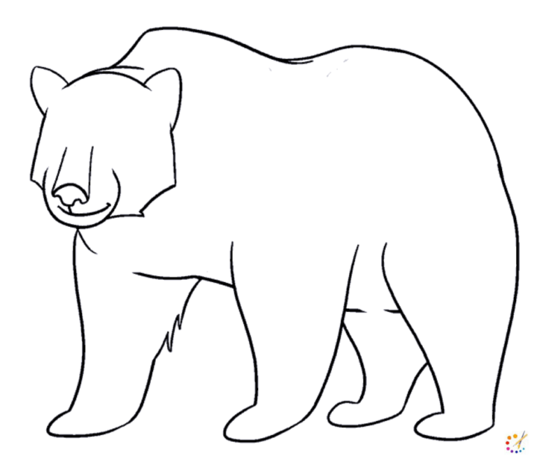 How to Draw a Bear Step By Step – For Kids & Beginners