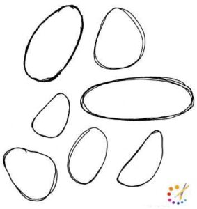 How to Draw A Oval Step By Step - For Kids & Beginners