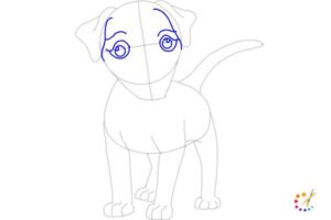 How to Draw a Puppy Step By Step – For Kids & Beginners