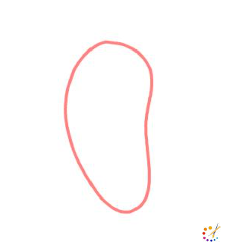 How to draw Feet Step By Step – For Kids & Beginners