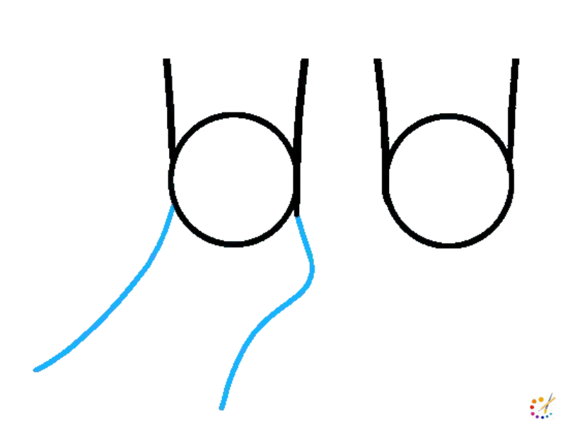 How to draw Feet Step By Step – For Kids & Beginners