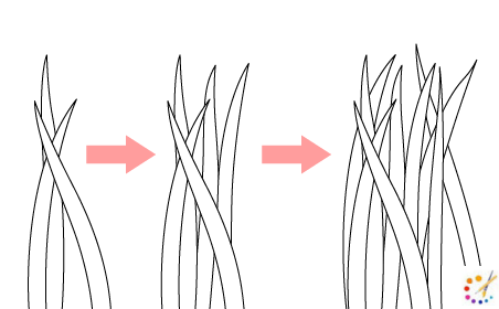 How to Draw Grass Step By Step – For Kids & Beginners