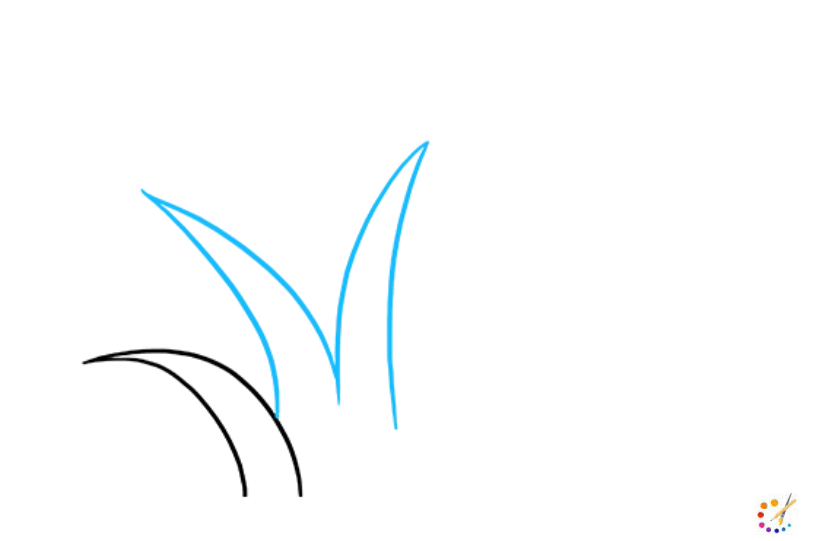 How to Draw Grass Step By Step – For Kids & Beginners