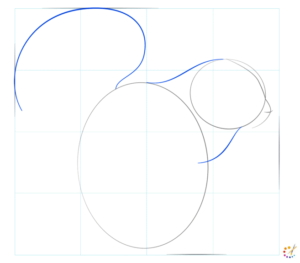 How to draw a Squirrel Step By Step – For Kids & Beginners