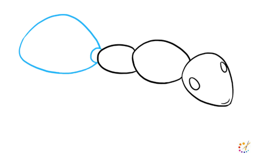 How to Draw an ant Step By Step – For Kids & Beginners