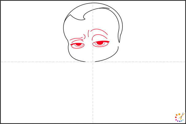 How to Draw a Boss Baby Step By Step – For Kids & Beginners