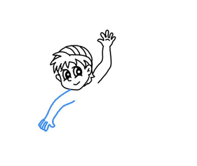 How to Draw a Swimmer Step By Step – For Kids & Beginners