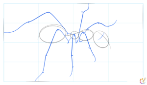 How to Draw an ant Step By Step – For Kids & Beginners