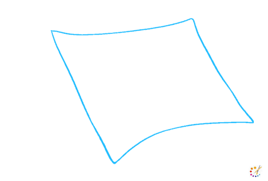 How to Draw a Tent Step By Step – For Kids & Beginners