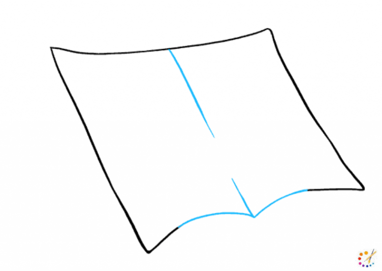 How to Draw a Tent Step By Step – For Kids & Beginners