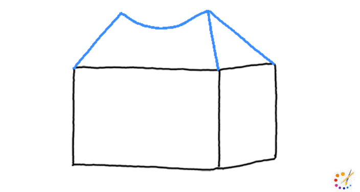 How to Draw a Tent Step By Step – For Kids & Beginners