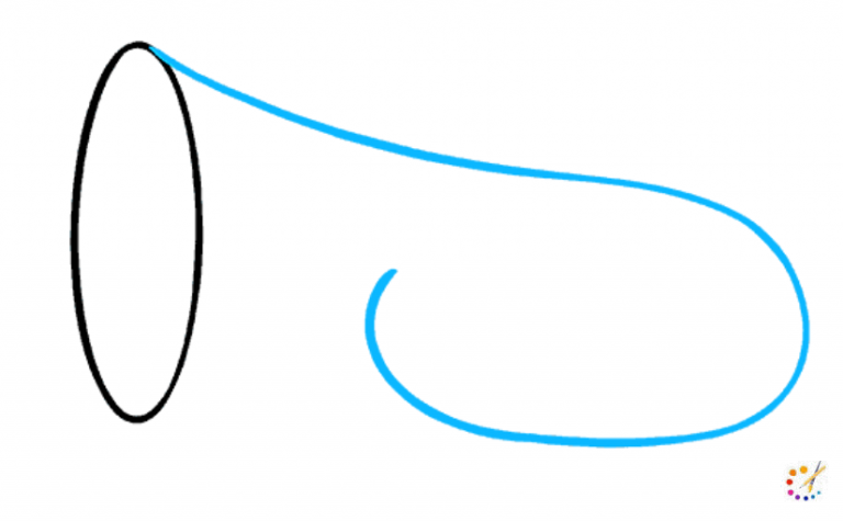 How to Draw a trumpet Step By Step – For Kids & Beginners