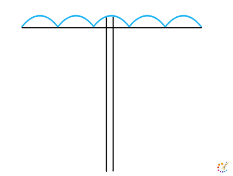 How to Draw an umbrella Step By Step – For Kids & Beginners