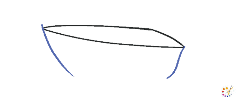 How to Draw a boat Step By Step – For Kids & Beginners