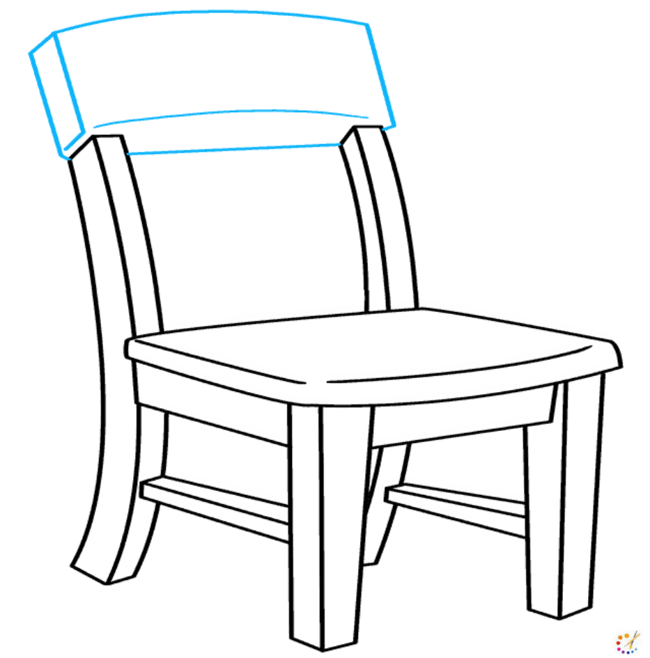 How to draw a chair Step By Step – For Kids & Beginners