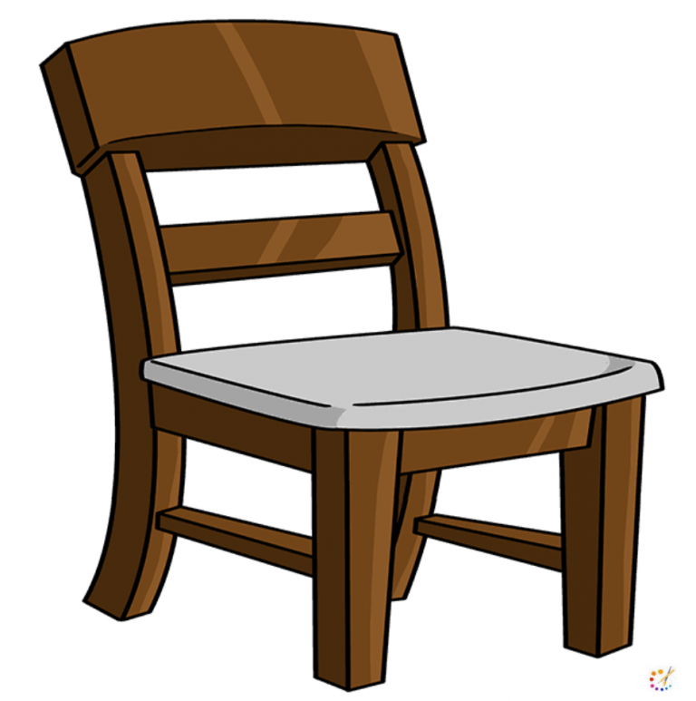 How to draw a chair Step By Step – For Kids & Beginners