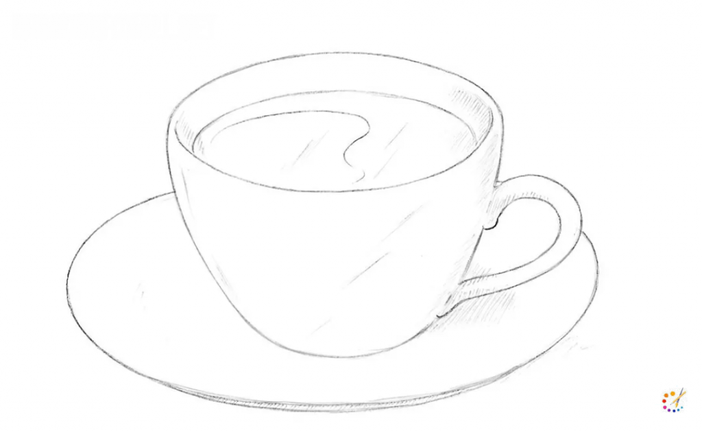 How to Draw a Coffee Cup Step By Step – For Kids & Beginners