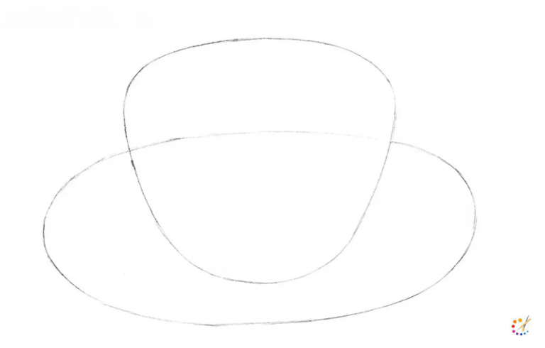 How to Draw a Coffee Cup Step By Step – For Kids & Beginners