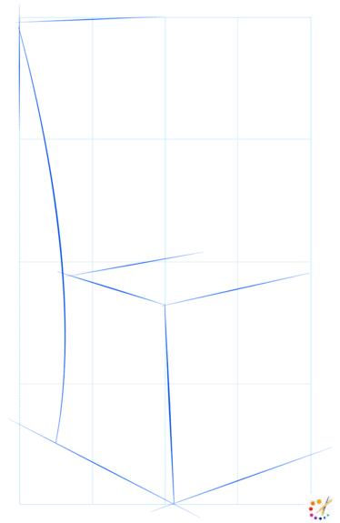 How to draw a chair Step By Step – For Kids & Beginners