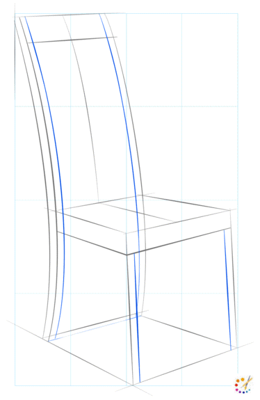 How to draw a chair Step By Step – For Kids & Beginners