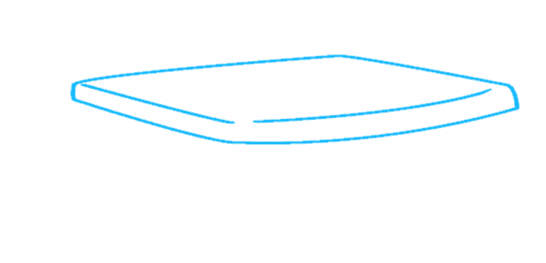 How to draw a chair Step By Step – For Kids & Beginners