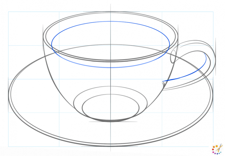 How to Draw a Coffee Cup Step By Step – For Kids & Beginners