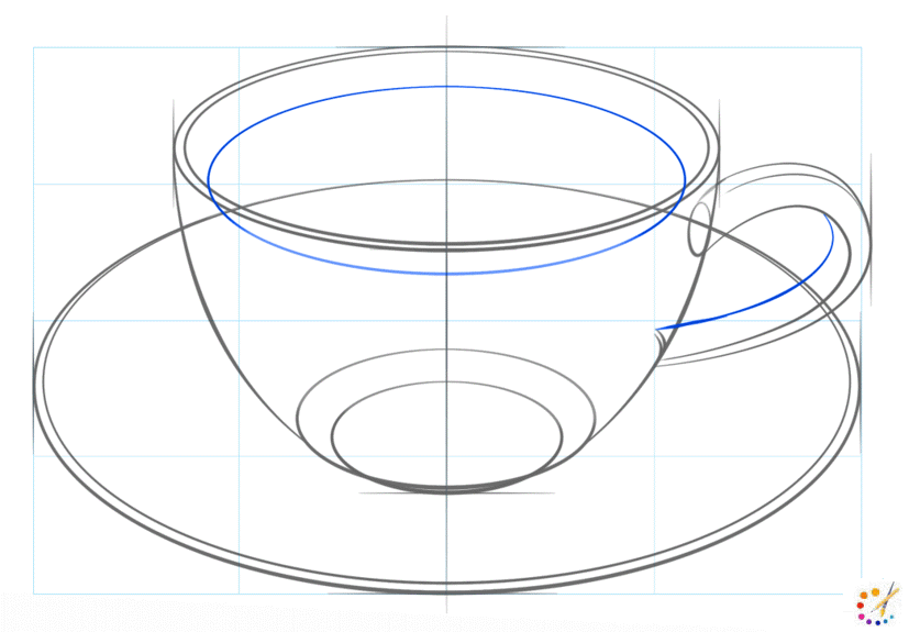 How to Draw a Coffee Cup Step By Step – For Kids & Beginners