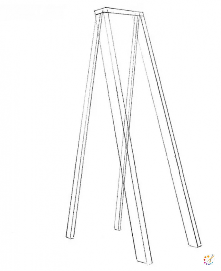 How to Draw a Ladder Step By Step – For Kids & Beginners