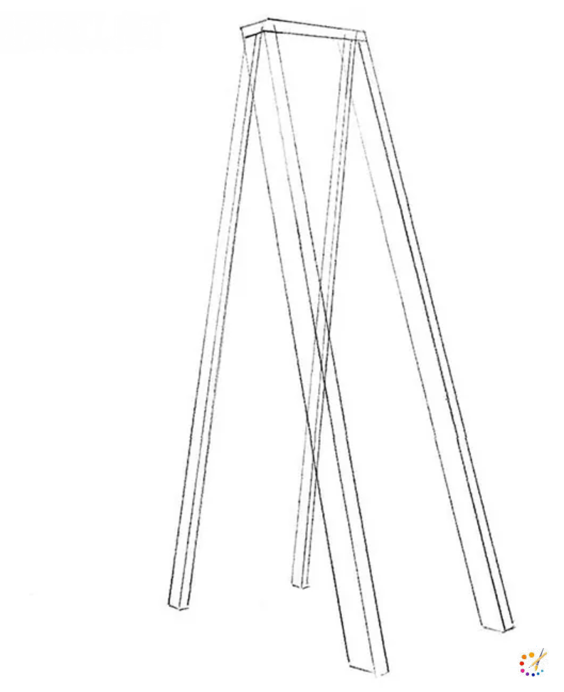 How to Draw a Ladder Step By Step – For Kids & Beginners