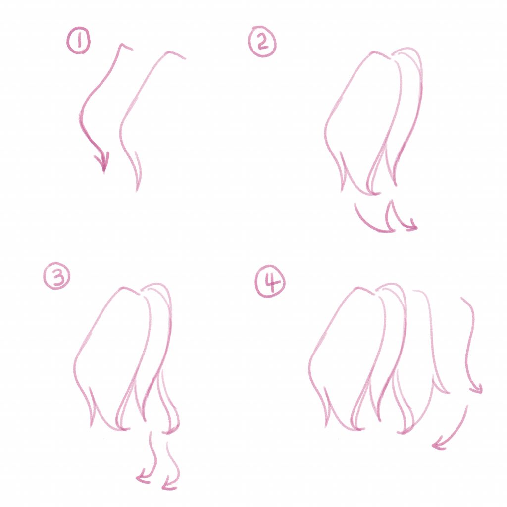 How to Draw Bangs Step By Step – For Kids & Beginners