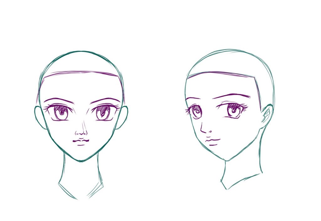 How to Draw Bangs Step By Step – For Kids & Beginners