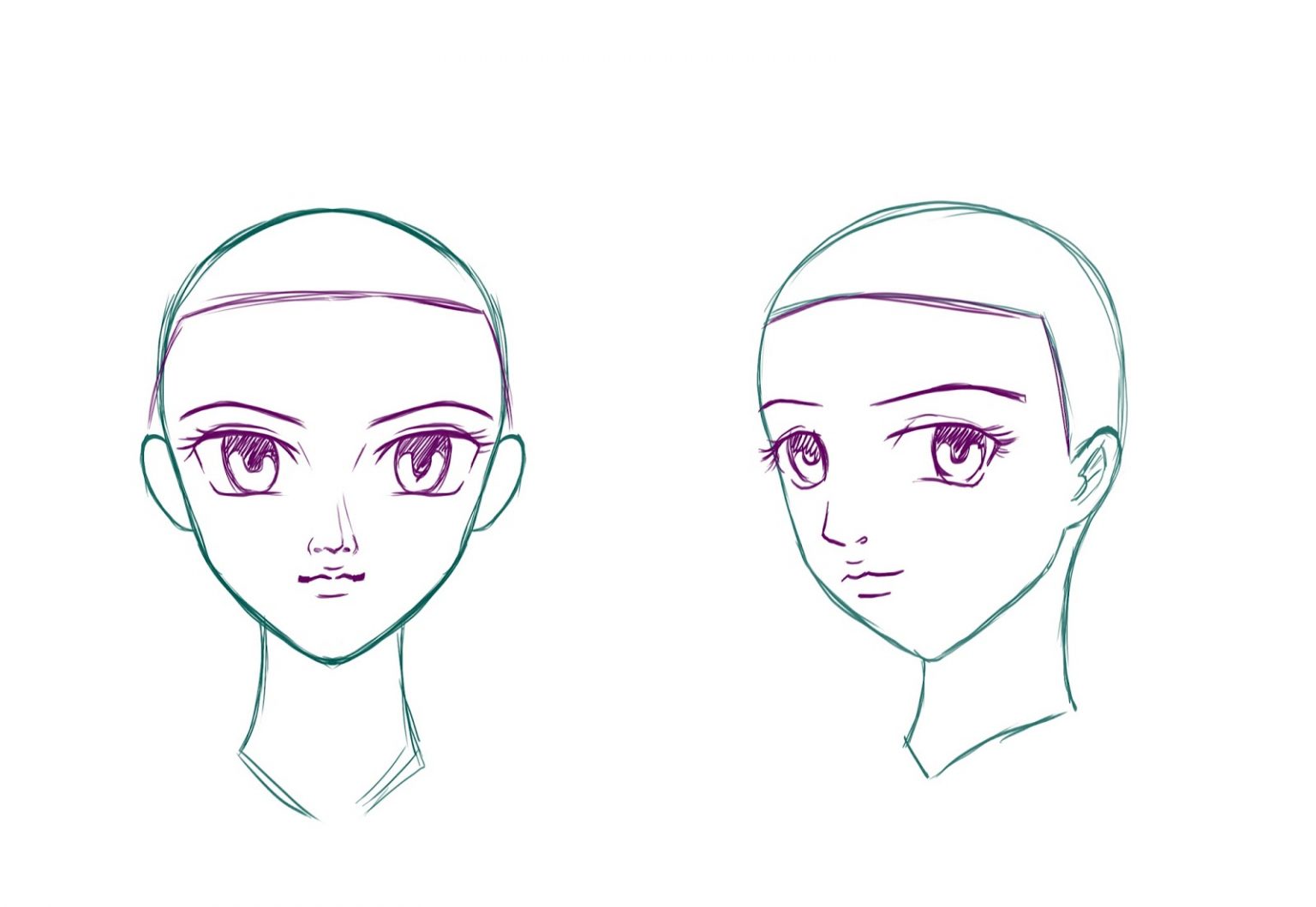 How to Draw Bangs Step By Step – For Kids & Beginners