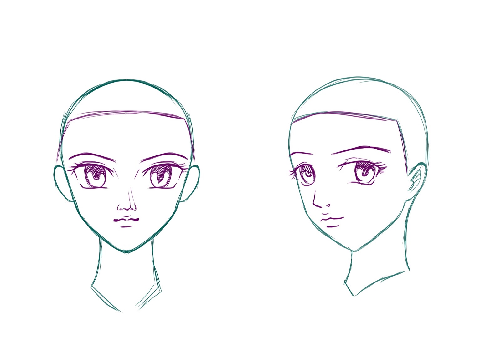 How to Draw Bangs Step By Step – For Kids & Beginners