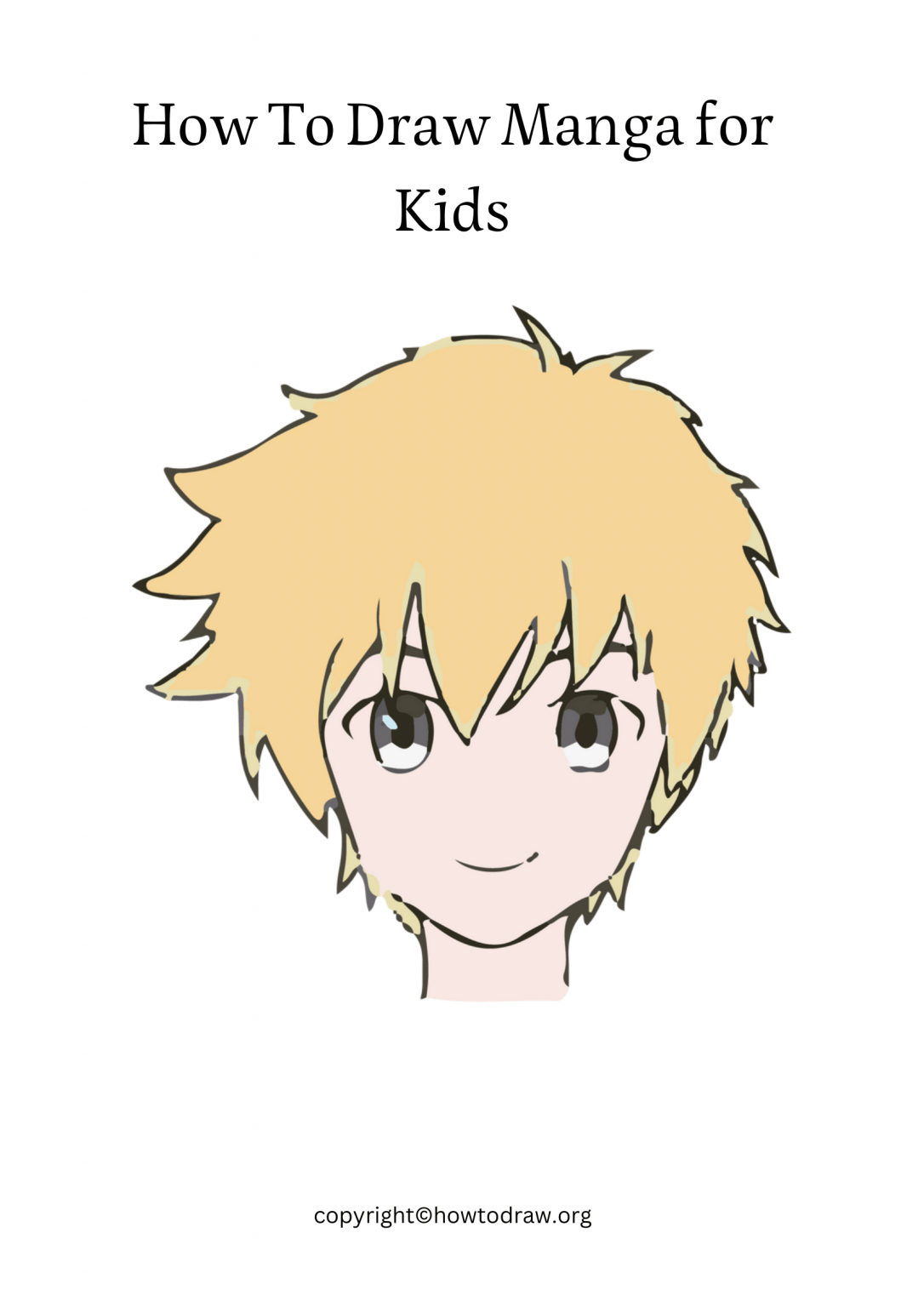 How To Draw Manga Step By Step – For Kids & Beginners