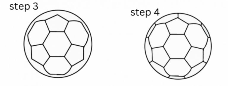 How To Draw A Football Step By Step – For Kids & Beginners