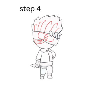 How To Draw Kakashi Step By Step – For Kids & Beginners