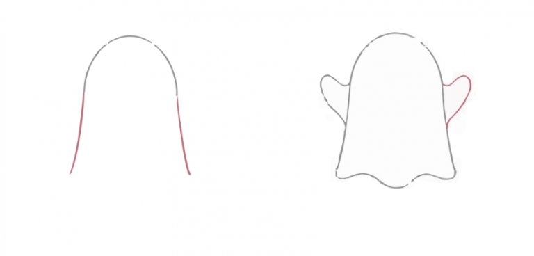 How To Draw A Ghost Step By Step – For Kids & Beginners