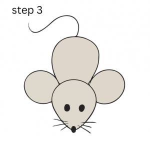How To Draw A Mice Step By Step – For Kids & Beginners