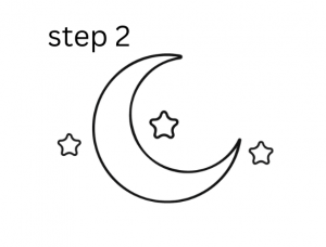 How To Draw A Moon Step By Step – For Kids & Beginners