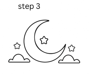 How To Draw A Moon Step By Step – For Kids & Beginners