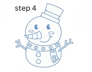 How To Draw A Snowman Step By Step – For Kids & Beginners