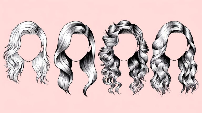 How to Draw Female Hair Step By Step – For Kids & Beginners