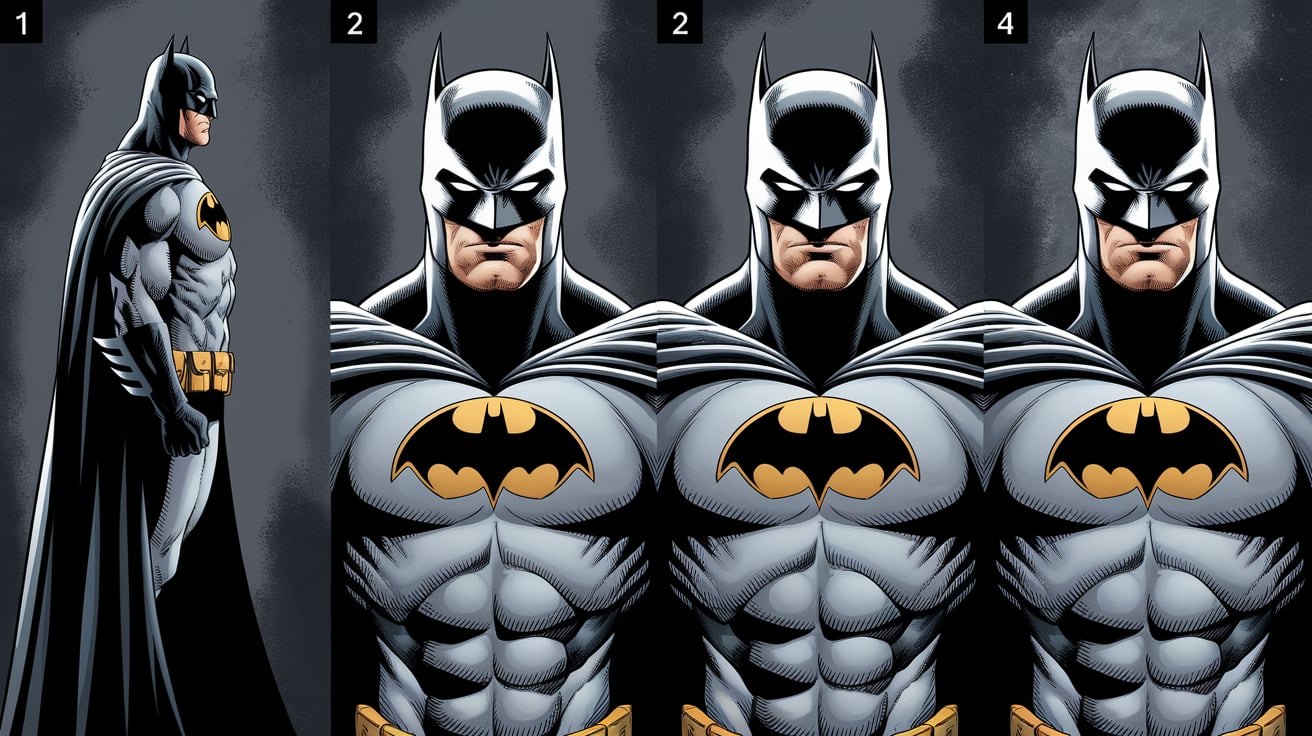 How to Draw Batman Step By Step – For Kids & Beginners