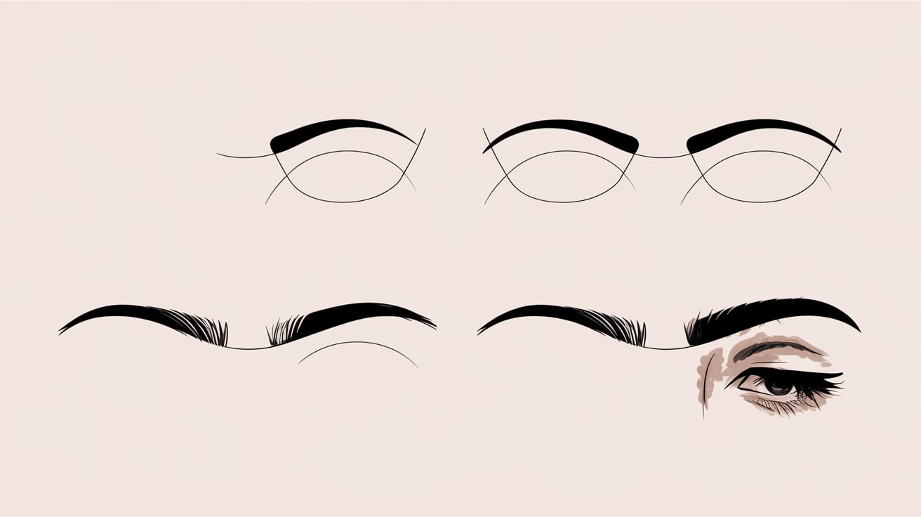 How to Draw Eyebrows Step By Step – For Kids & Beginners